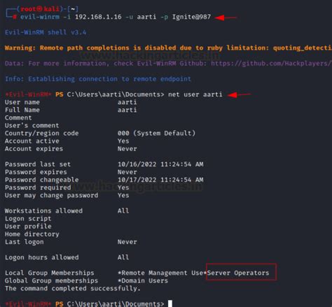 Windows Privilege Escalation Server Operator Group Hacking Articles