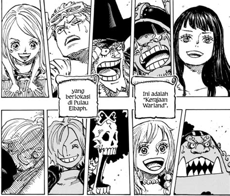 Ini Spoiler One Piece Chapter 1133 Pertemuan Robin Dan Saul