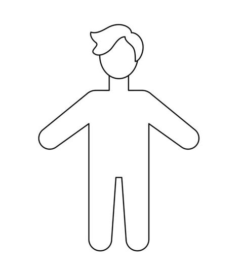 Human Outline Png People Outline Vector Art Icons And Graphics For