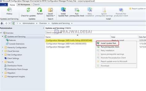 KB30385346 Hotfix Rollup For SCCM 2409 Fixes Installation Guide