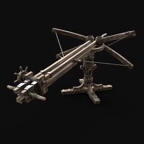 Siege Engine War Machine Collection 16 Structures 3d Model By