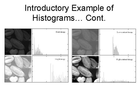 Digital Image Processing Lecture Histogram Processing What