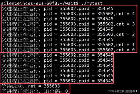 【linux】进程控制 进程等待wait与waitpidlinux Waitpid Csdn博客