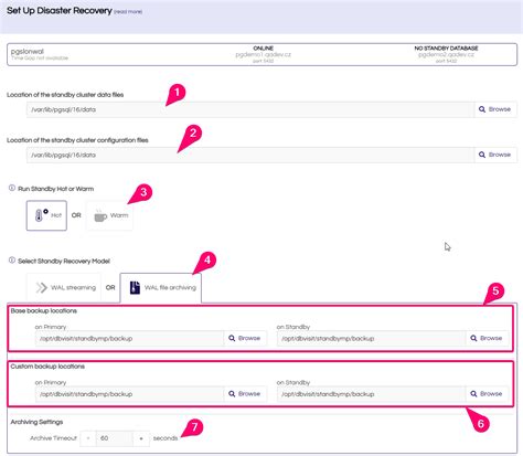 Creating Postgresql Standby Cluster Dbvisit Support