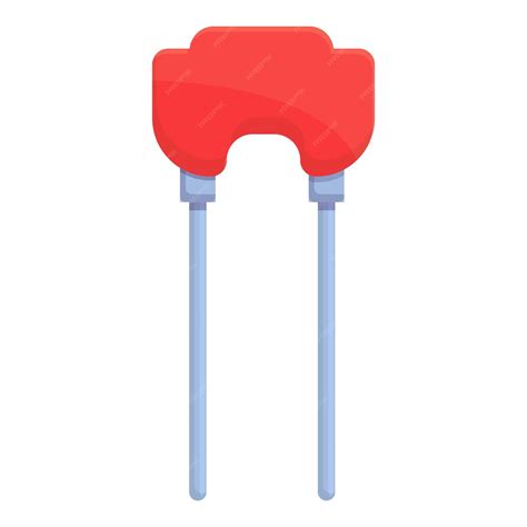 Premium Vector Resistor Icon Cartoon Of Resistor Vector Icon For Web Design Isolated On White