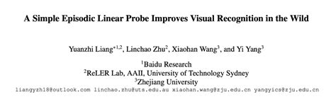 Cvpr 2022 Elp：简单间断线性探针即可提升各种分类性能 智源社区