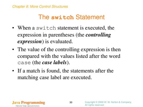 More Control Structures Ppt Download