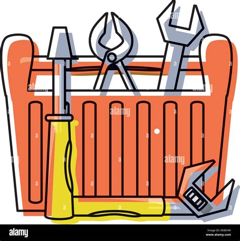 Tool Box Vector Illustration Stock Vector Image And Art Alamy