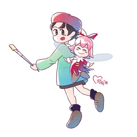 Adeleine And Ribbon By Marraphy On Deviantart