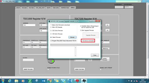 Tdc1000 Tdc7200evm Not Recognised In Device Manager Or In The Gui