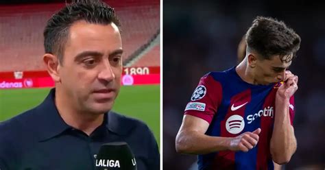 Xavi Nomme Un Joueur Du Barça Avec Lequel Il Entrera En Guerre Ce N