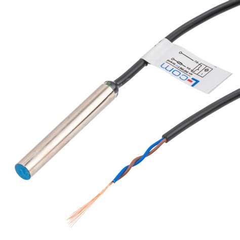 Inductive Proximity Sensor Cylindrical M6 Shielded Ni Plated Brass
