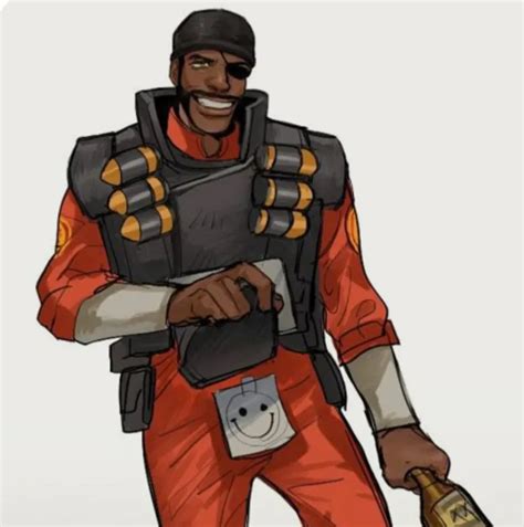 Character Demoman Tf2 Red