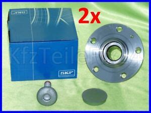 2x SKF VKBA 3644 RADLAGER SATZ RADNABE HA AUDI A3 VW GOLF V VI PASSAT ...