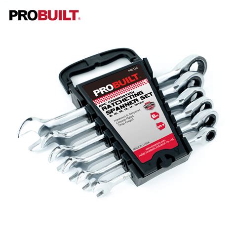 Combination Ratcheting Spanner Set