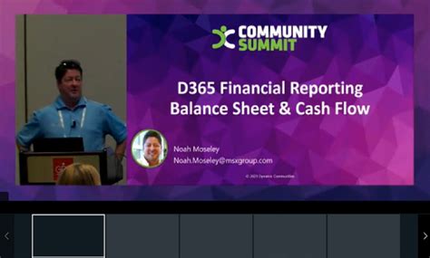 Balance Sheet And Cash Flow Statements Using D365 Financial Reporting Dynamics Communities