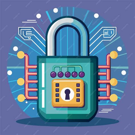 Digital Cyber Safety Or Security Encryption Concept Code Numbers On Combination Pad Lock On