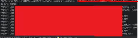 Solved Arcpydawalk Not Reading Aprx Files While Osw Esri Community