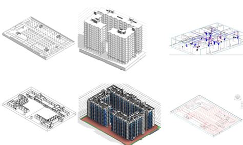 do architecture structure models and mep services in revit by