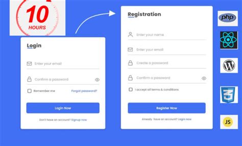 Design Professional Secure Responsive Loginregistration Php Form By Mubashirmalik Fiverr