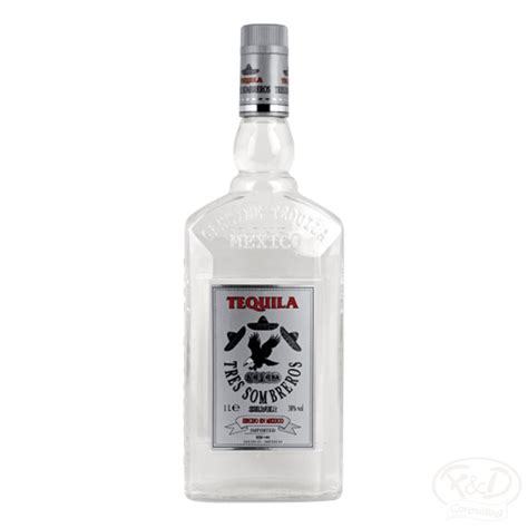 Tequila Silver - Tres Sombreros 70cl enotecasanlorenzo