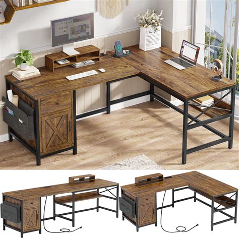 Linx Reversible L Shaped Office Desk Oak At Mark Ferretti Blog