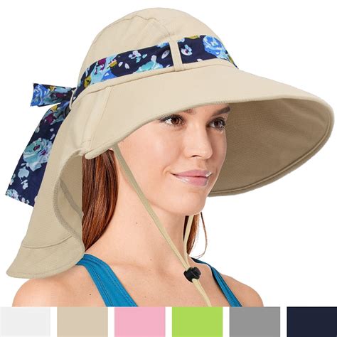 Womens Sun Hat With Neck Flap At Richard Jett Blog