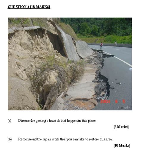 solved question 4 [18 marks] sample discuss the geologic