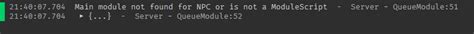 Module Script Problem Scripting Support Developer Forum Roblox