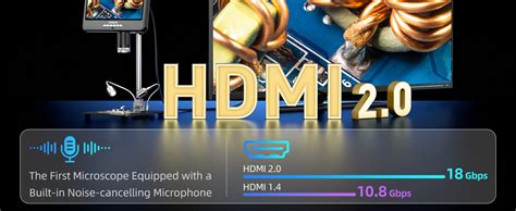 Linkmicro Lm210s 101 4k 60fps Hdmi Digital Microscope