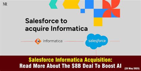 Salesforce Informatica Acquisition 8b Deal To Boost Ai