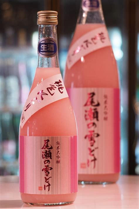 尾瀬の雪どけ 純米大吟醸 生酒 桃色にごり 29BY龍神酒造日本酒紹介酒蔵名鑑ウェブサイトさけたん