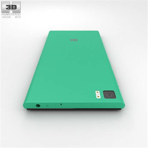 Xiaomi MI 3 Green Modelo 3D - Descargar Teléfonos on 3DModels.org