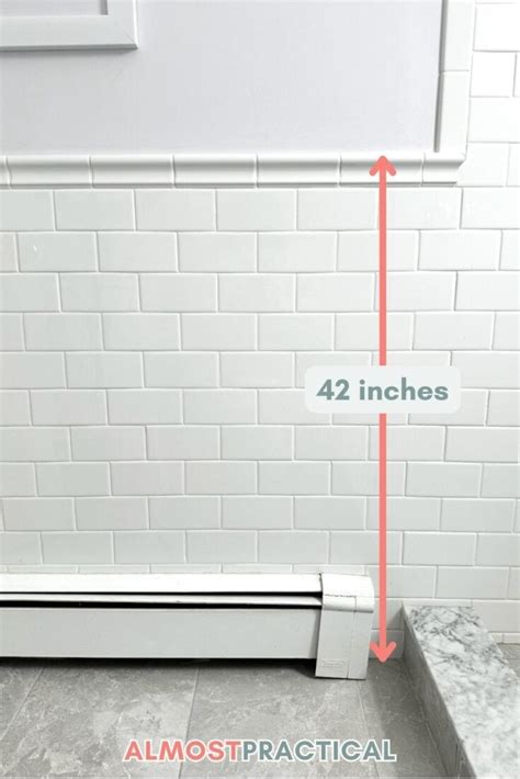 Wainscoting Bathroom Height The Best Height For Wainscoting In Every