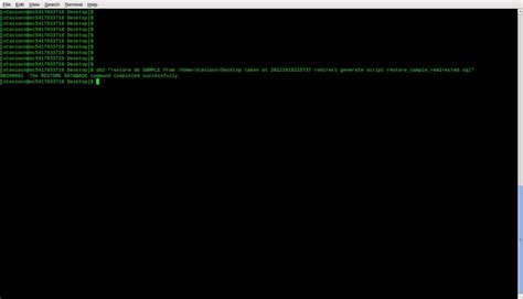 [db2 Luw] Dba De Guerrilha Restore Redirected Utilizando Script De Automação Certificação Bd