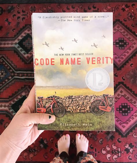 Book Review Code Name Verity Sarah Sandidge