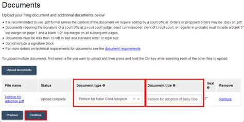 Circuit Court Efiling Efiling A New Adoption Case As An Attorney