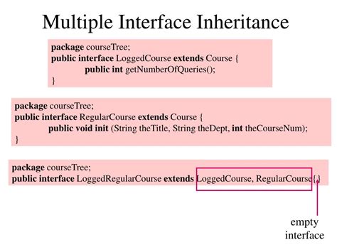 Multiple Inheritance Vs Multiple Interfaces At David Daigle Blog