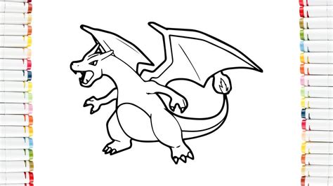 Pokemon Coloring Pages Charizard Coloring Pages