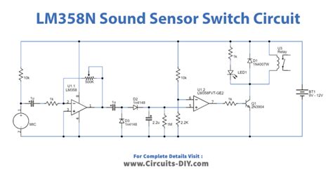 Sound Sensor Switch Using LM N