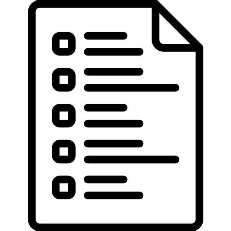 List Vector SVG Icon SVG Repo