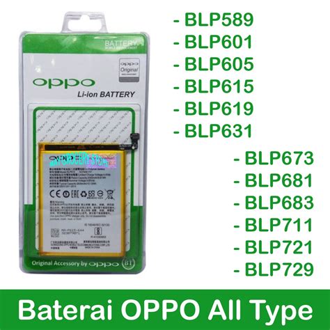 Jual Baterai Oppo Semua Tipe Blp Blp Blp Blp Blp Blp Blp