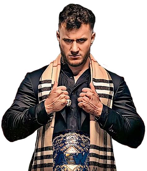 Mjf Aew World Champion Custom Png By Decentrenderz On Deviantart