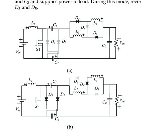 Topology 2 Operating Mode Of Slsc Cuk Converter A On Mode B Off Mode Download Scientific