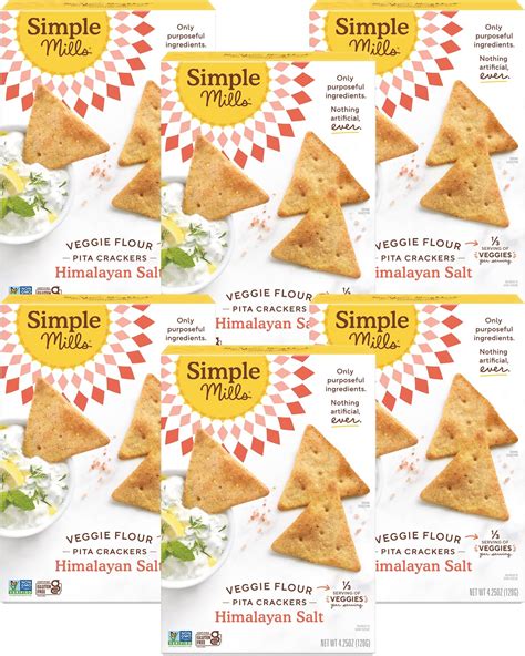Town House Pita Oven Baked Crackers Lunch Snacks Snack