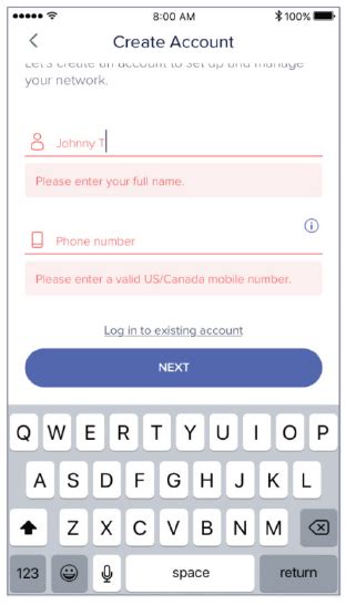 Incomplete Username Error While Creating An Account Help Centre Melita Malta
