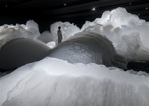 Kohei Nawa S Foam Installation Created A Landscape Of Soapy Bubbles