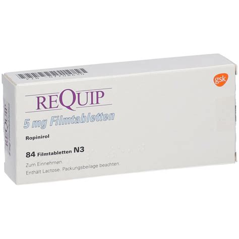 Requip® 50 Mg 84 St Mit Dem E Rezept Kaufen Shop Apotheke