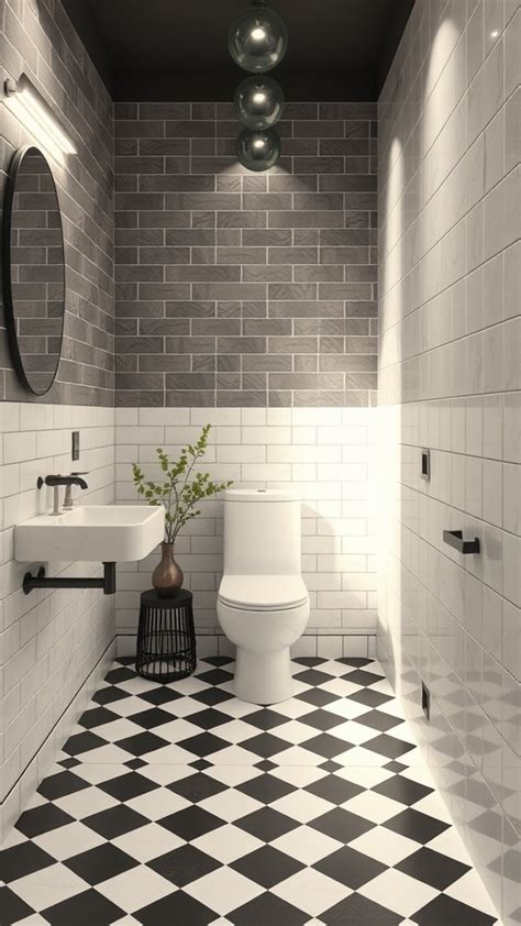 Stylish Checkerboard Tile Ideas For Your Bathroom Decor Gardening Olivia