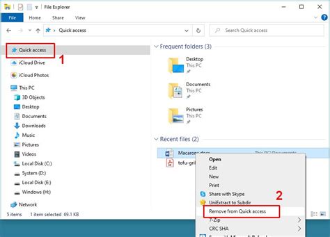 How To Control Quick Access And Recent Files In Windows 10